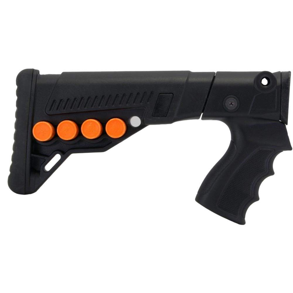 Приклад DLG Tactical TBS Utility для помповых ружей Remington, Mossberg, Maverick черный с ...