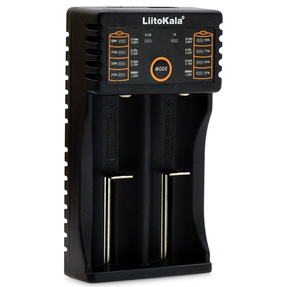 Зарядное устройство Liitokala Ni-Mh/Li-ion/Li-Fe/LiFePO4, USB ...