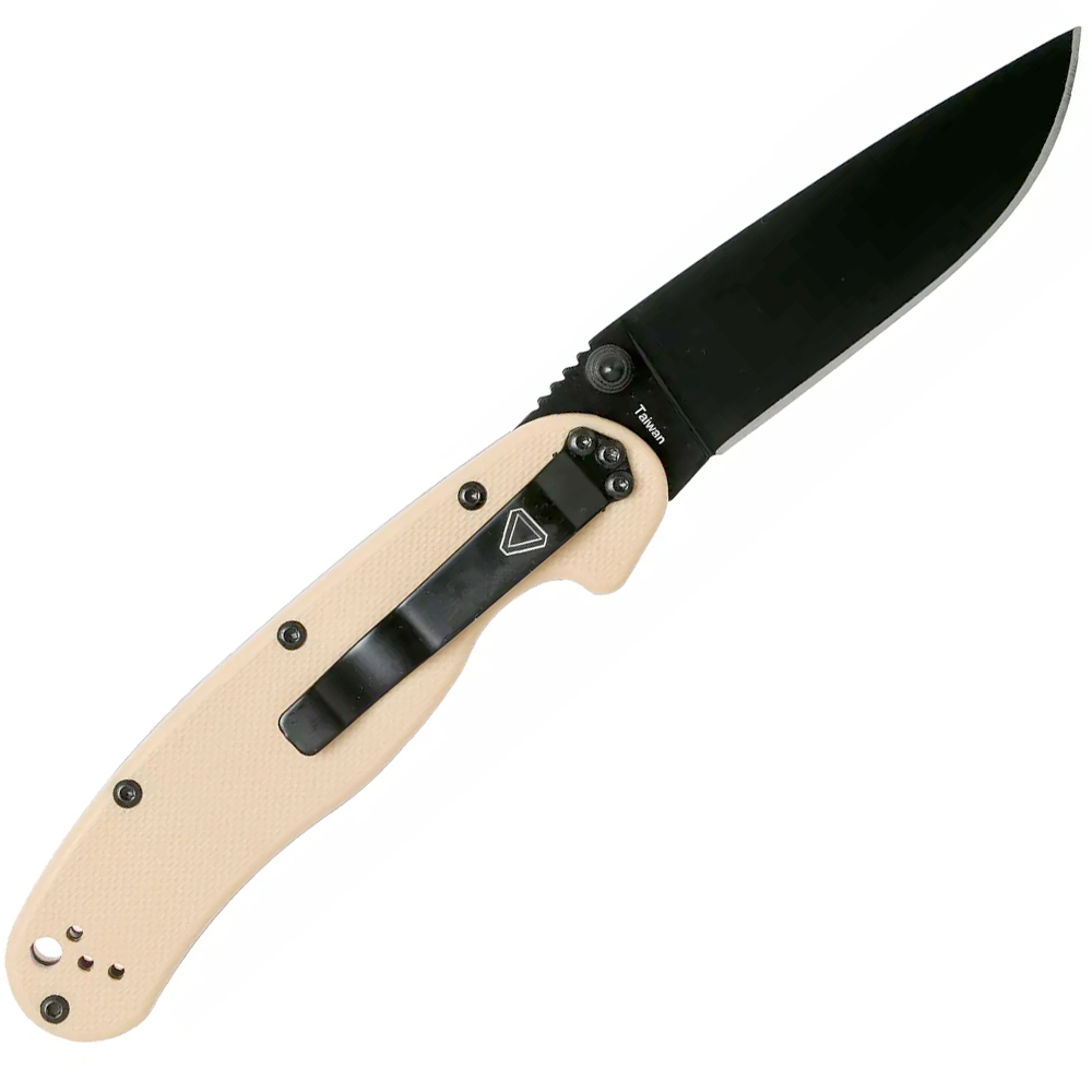 EDC ніж Ontario Knife RAT II D2 BB Desert Tan (ON8830DT) - купити в ...