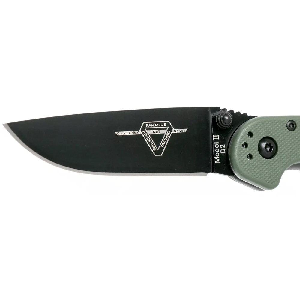 EDC ніж Ontario Knife RAT II D2 BB OD Green (ON8830OD) - купити в Києві ...