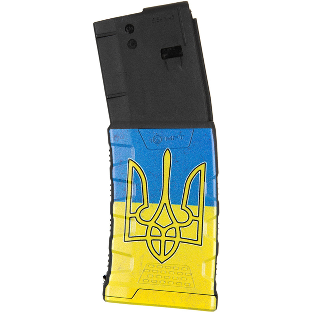Магазин MFT EDP Slava Ukraine для AR-15 кал. 223 Rem 30-ти зарядный ...