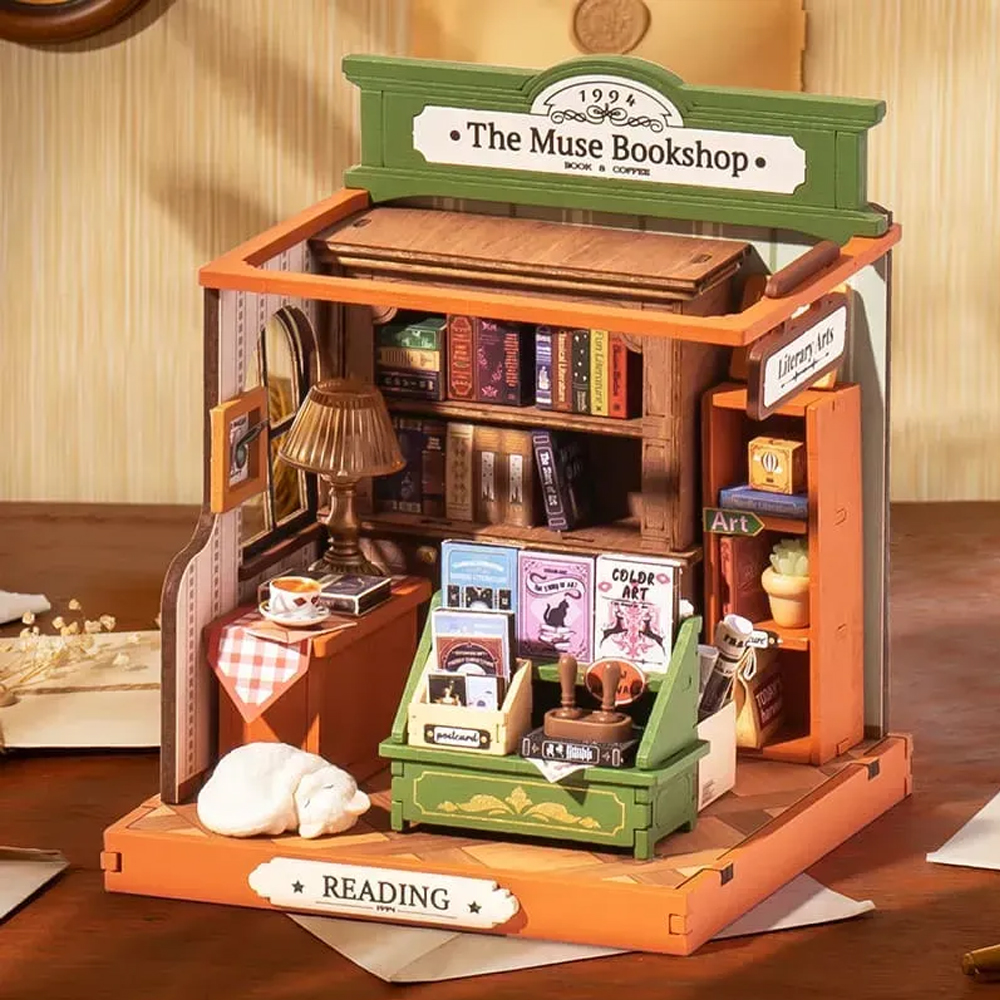 Бук Нук Robotime Kits The Muse Bookshop DS040 - купити в Києві, Україні ...