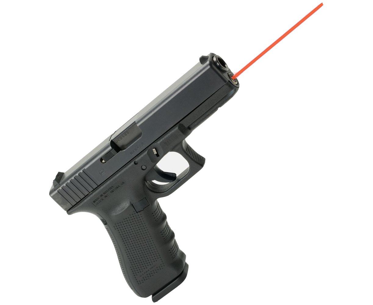 Лазерний цілевказівник Lasermax для Glock23 Gen4 Червоний Lms G4 23