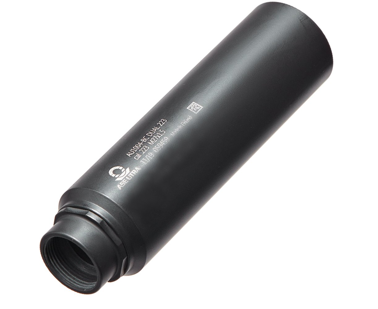 Модератор звука Ase Utra DUAL Cerakote кал .223 M27x1.5 (AU1004-BC ...