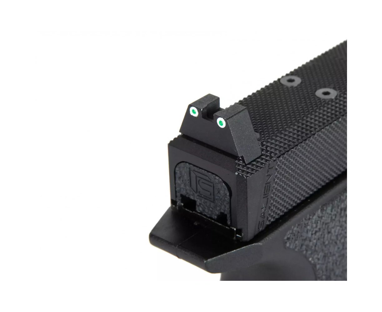 Страйкбольный пистолет Specna Arms SAI BLU Glock 17 Edition Green Gas ...