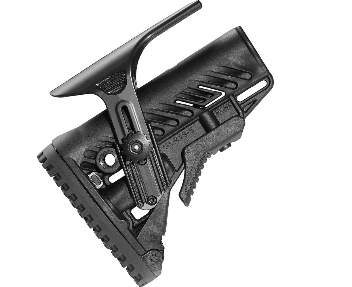 Приклад FAB Defense GLR-16 CP з регульованою щокою для AR15/M16 (fx ...