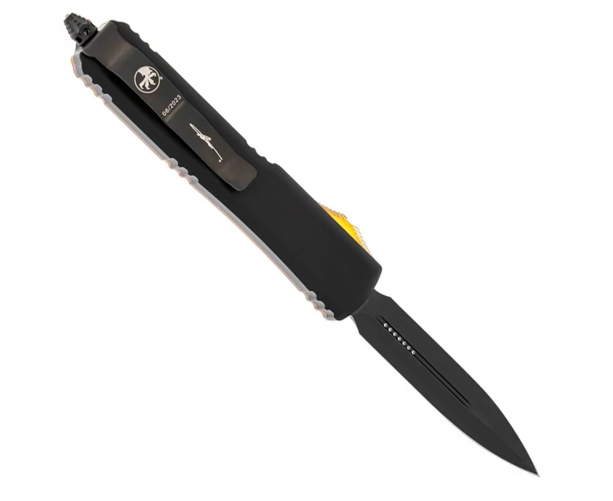 Карманный нож Microtech Ultratech Ultem Double Edge DLC Signature ...