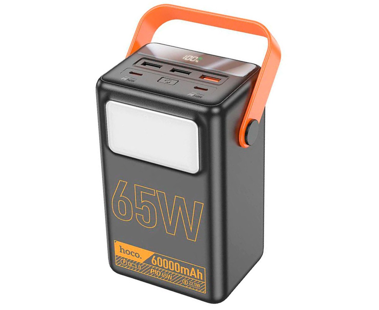 Повербанк HOCO Powerful J110A 60000 mAh 65W Black (000010064) - купити ...
