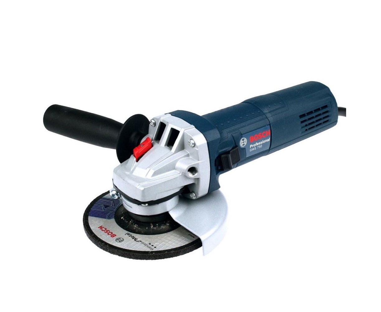 Кутова шліфувальна машина (болгарка) Bosch Professional GWS 750-125 ...