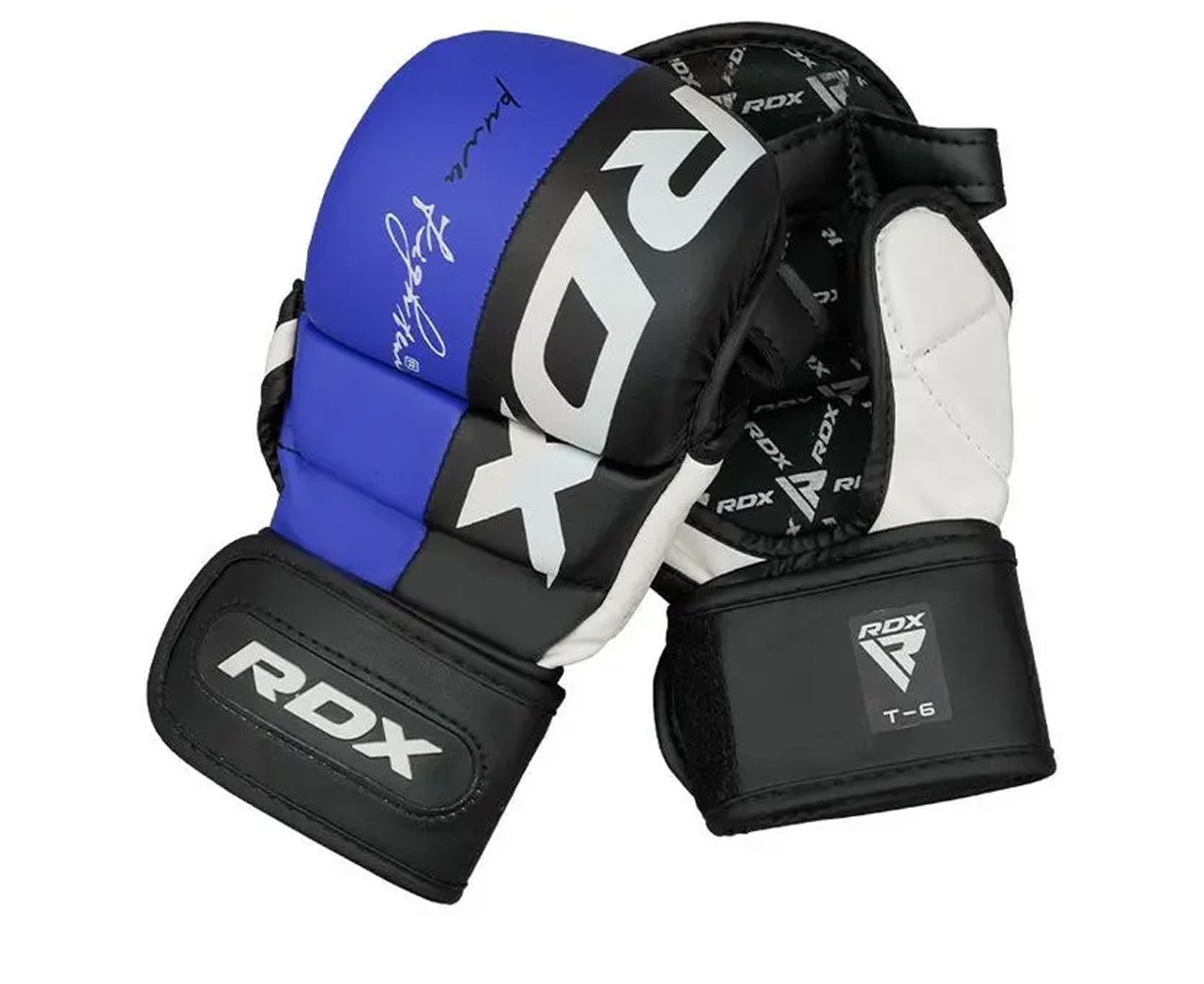 Рукавички для ММА RDX T6 Plus Rex Blue M (GGR-T6U-M+) - купити в Києві ...